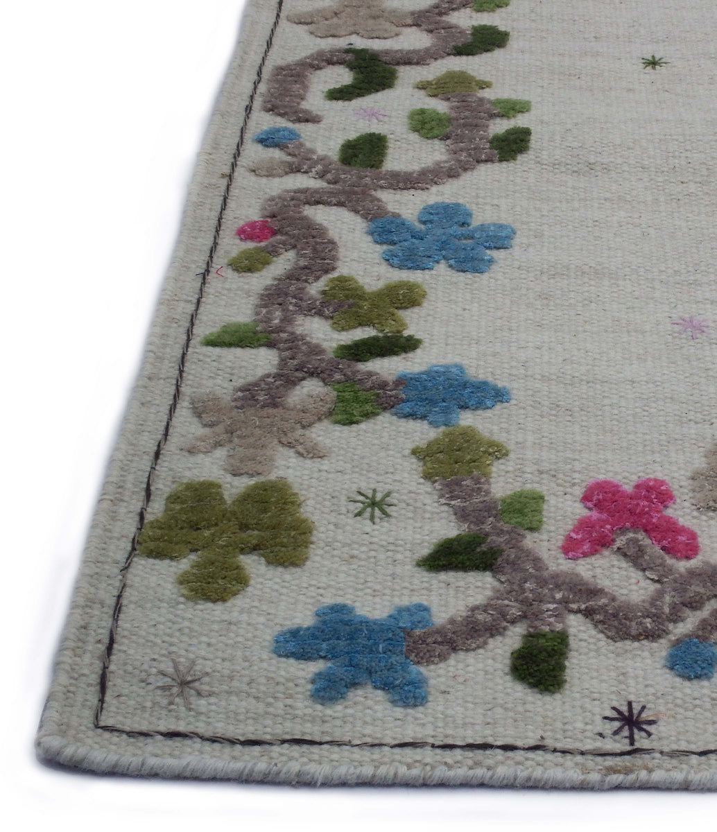 Contemporary Pond Handwoven Rug & Carpet Multi Sale