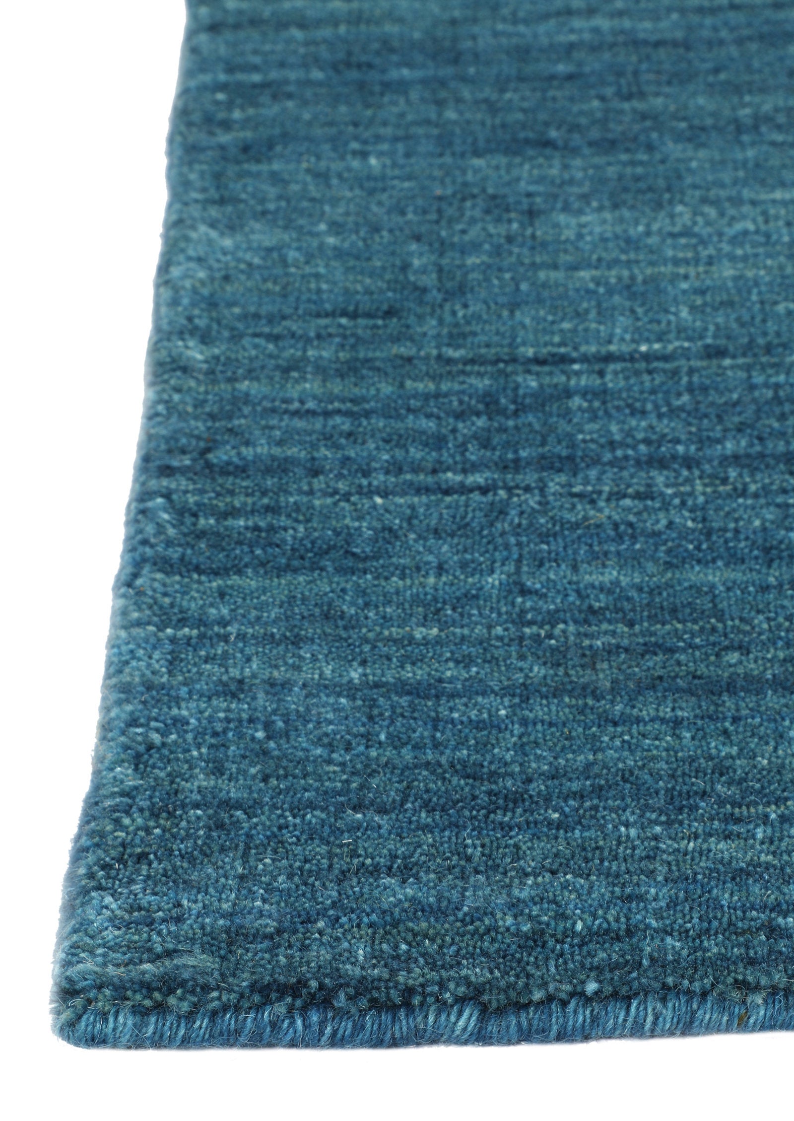 Traditional Loom knot Gabbeh Colourmix Blue Rug Carpet
